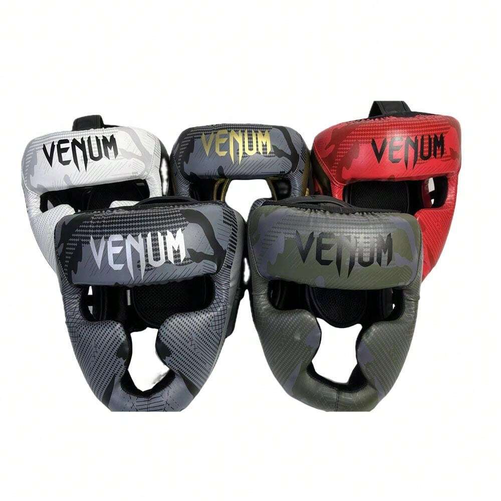 New Arrive VE 5 Camouflage Colors Boxing Headgear Boxing Helmets Full ...