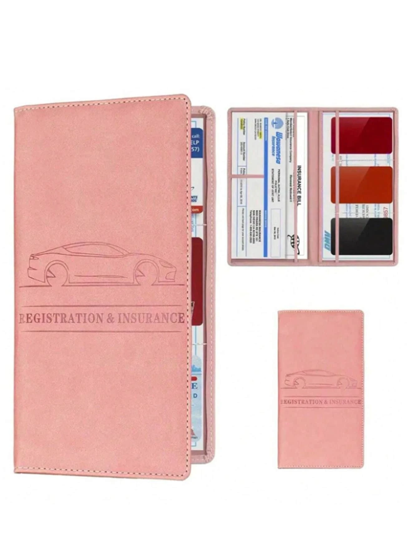 PU Driver License Holder Protection Sleeve Card Bag For Car Driving ...