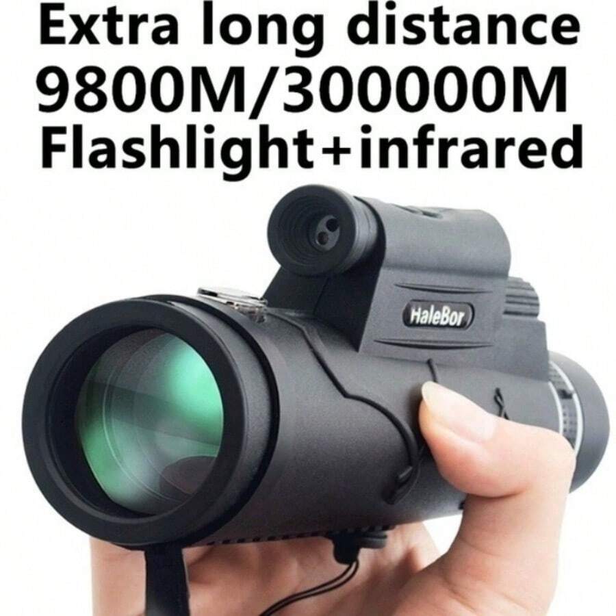 Extra Long 9800M/300000M Compass Flashlight+Infrared Distance Night Vision High - Angle ...