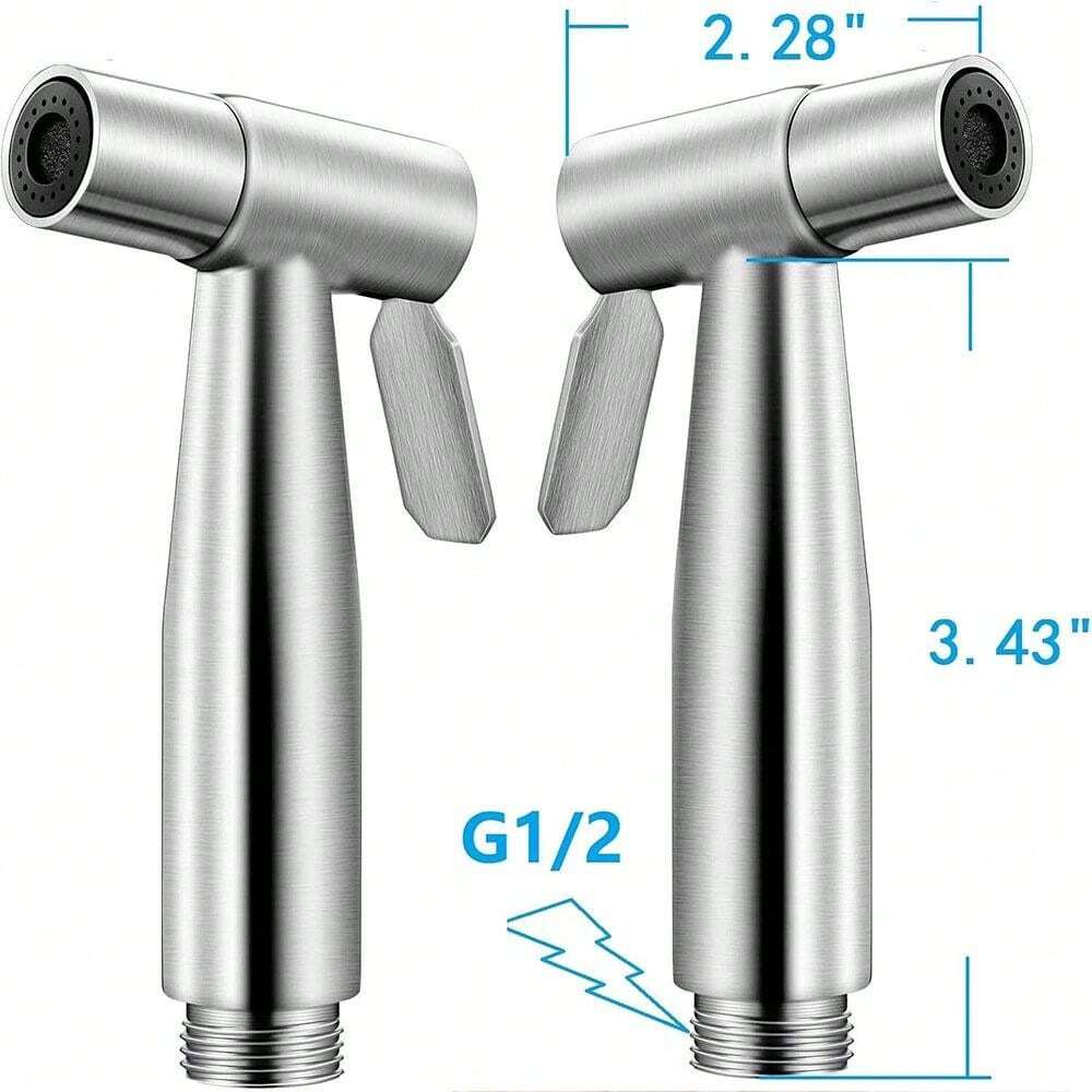 1 יחידות 304 נירוסטה אקדח ריסוס אסלה, ראש ריסוס מכונת כביסה נשי, אקדח ...