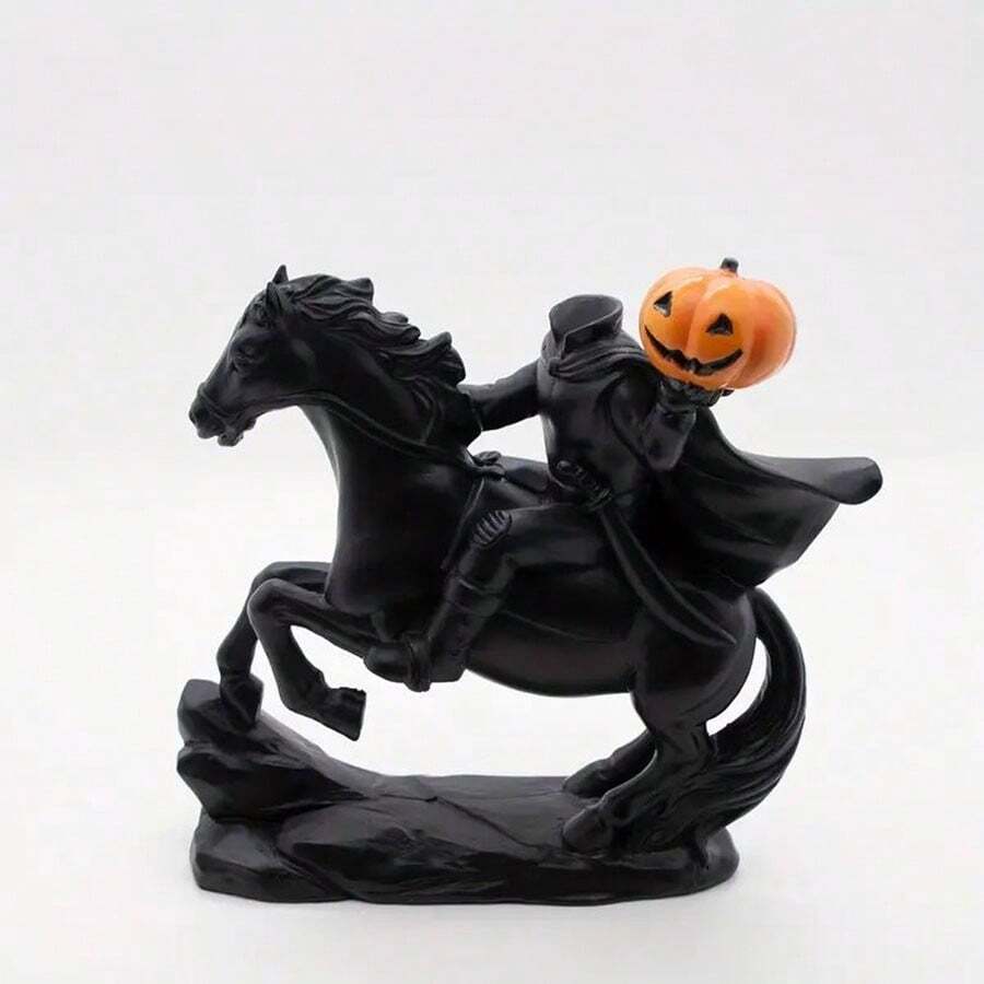 Estatua del Jinete Sin Cabeza, Figura del Jinete Sin Cabeza sosteniendo ...