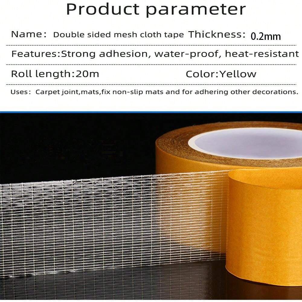 Carpet Tape Double Sided Rug Tape Grippers For Hardwood Floors And Area ...