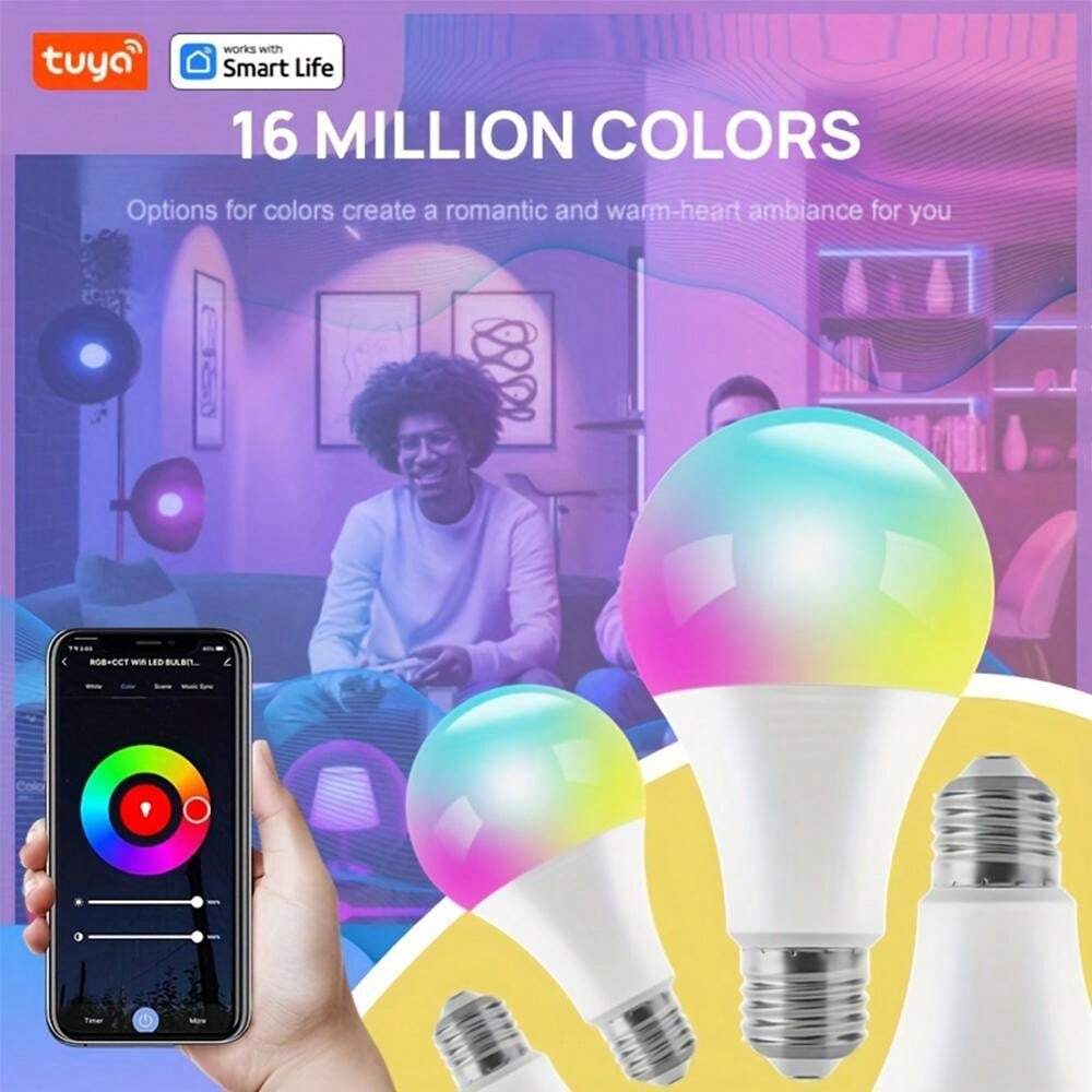 Bombilla inteligente Tuya, bombillas led inteligentes, bombillas led de ...