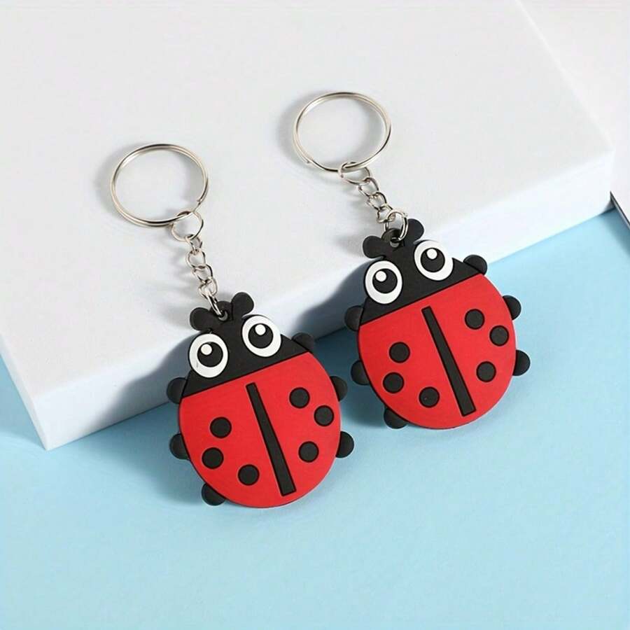 חבילה של 10 חבילות ליידי חיפושית באג מסיבת מפתחות למסיבה בנושא בעלי ...