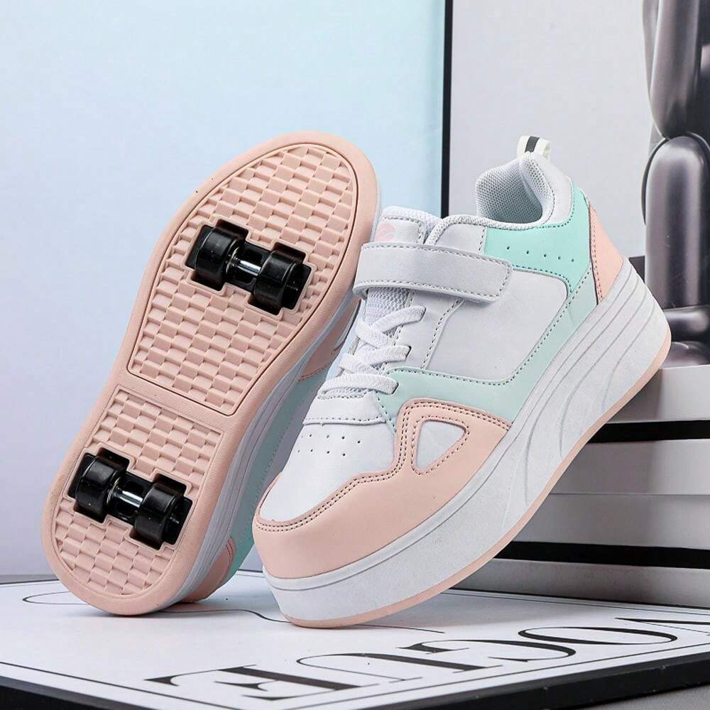 Zapatos patines de ruedas de 4 ruedas, nuevos Heelys con ruedas ...