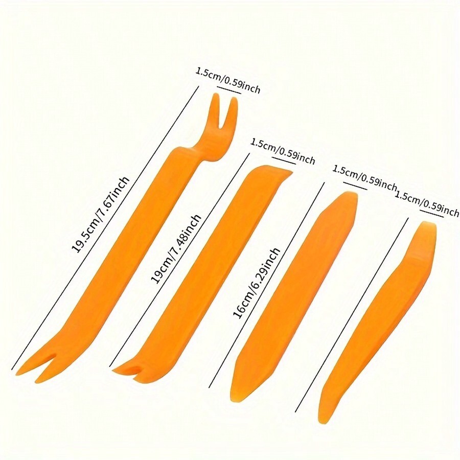Scratch-Free Car Disassembly Tool Kit - Door Panel Removal, Fasteners ...