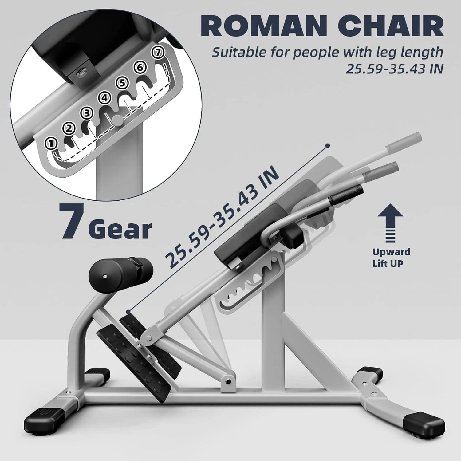 Commercial Roman Chair - Hyperextension Bench Waist And Roman Chair ...