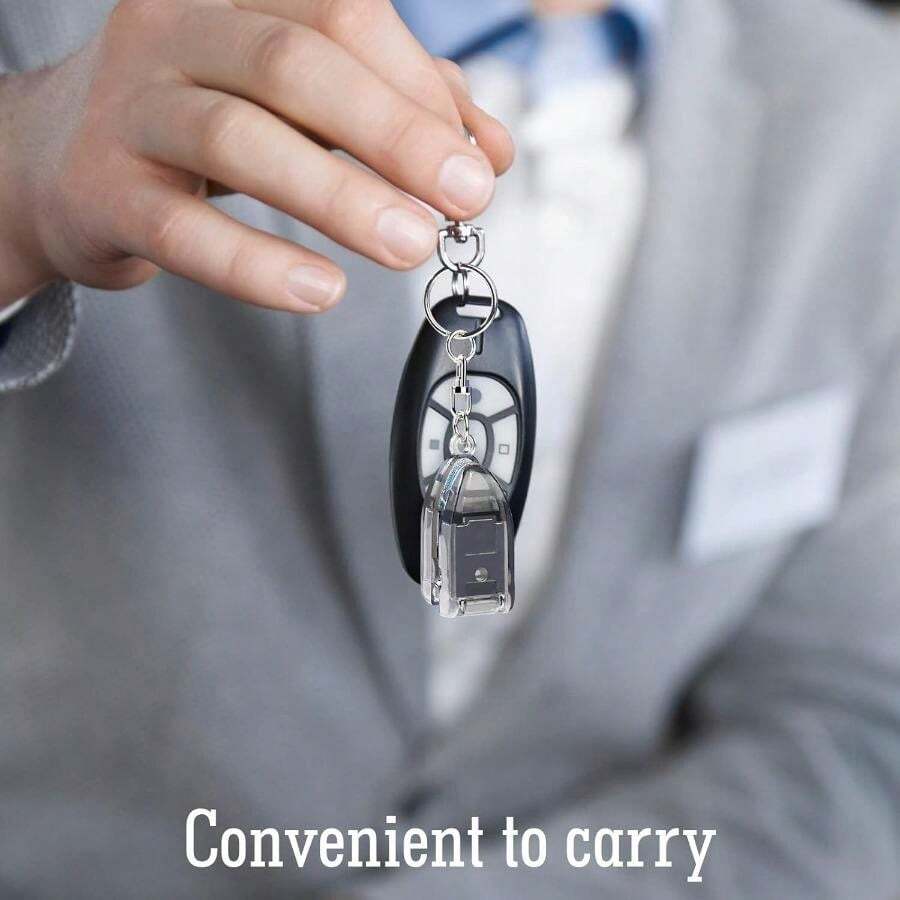 8 Pcs Mini Foldable Nail Clippers With Keyring, Portable Stainless ...