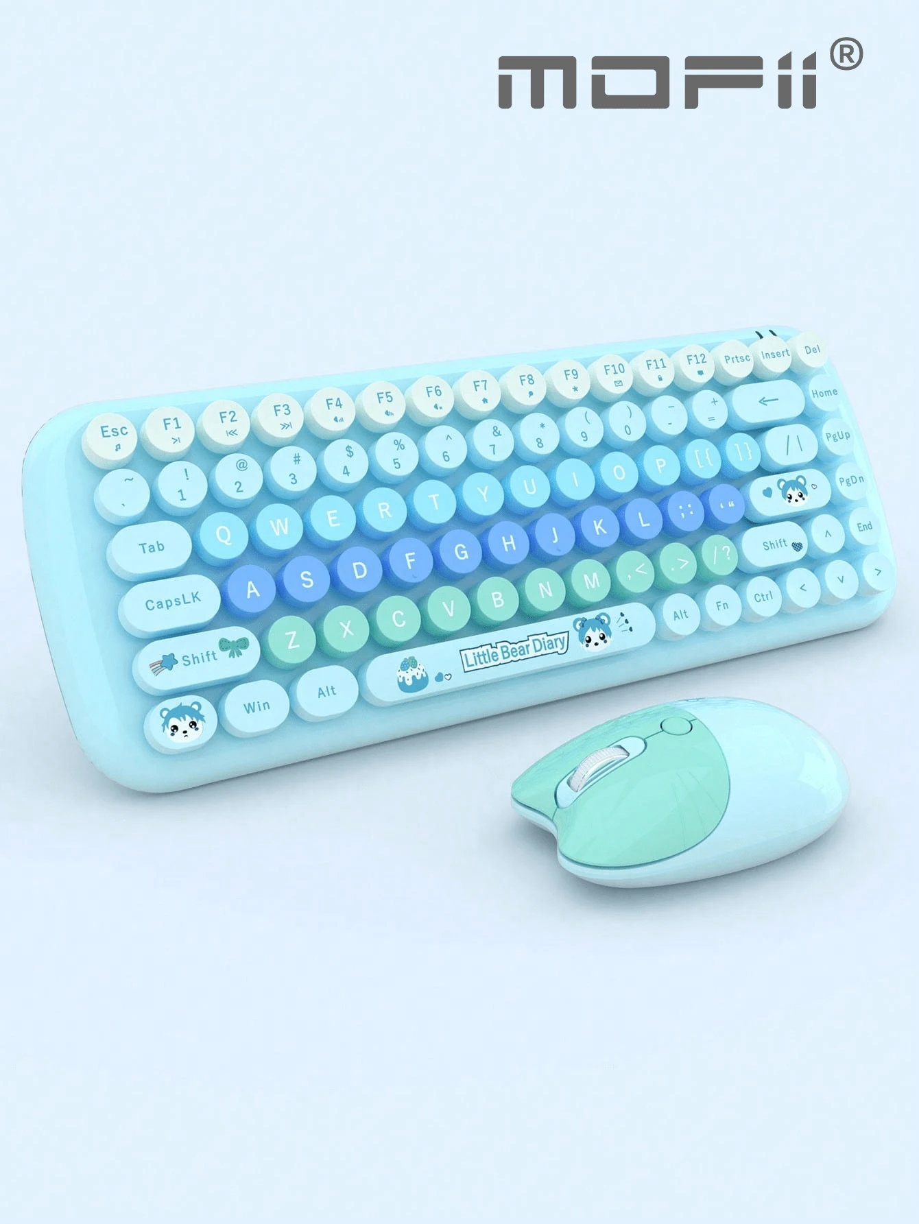 MOFII Mofii Candy New Wireless Gradual Color Keyboard And Mouse Set ...