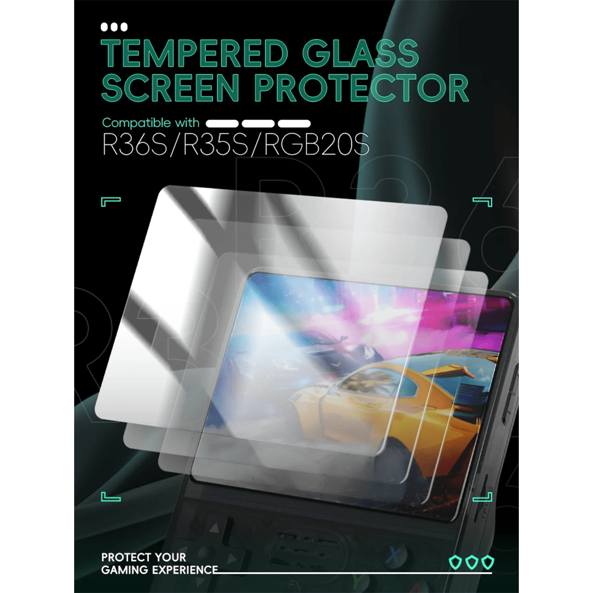 DATA FROG R36S Screen Protector Tempered Glass Protector For R35S ...