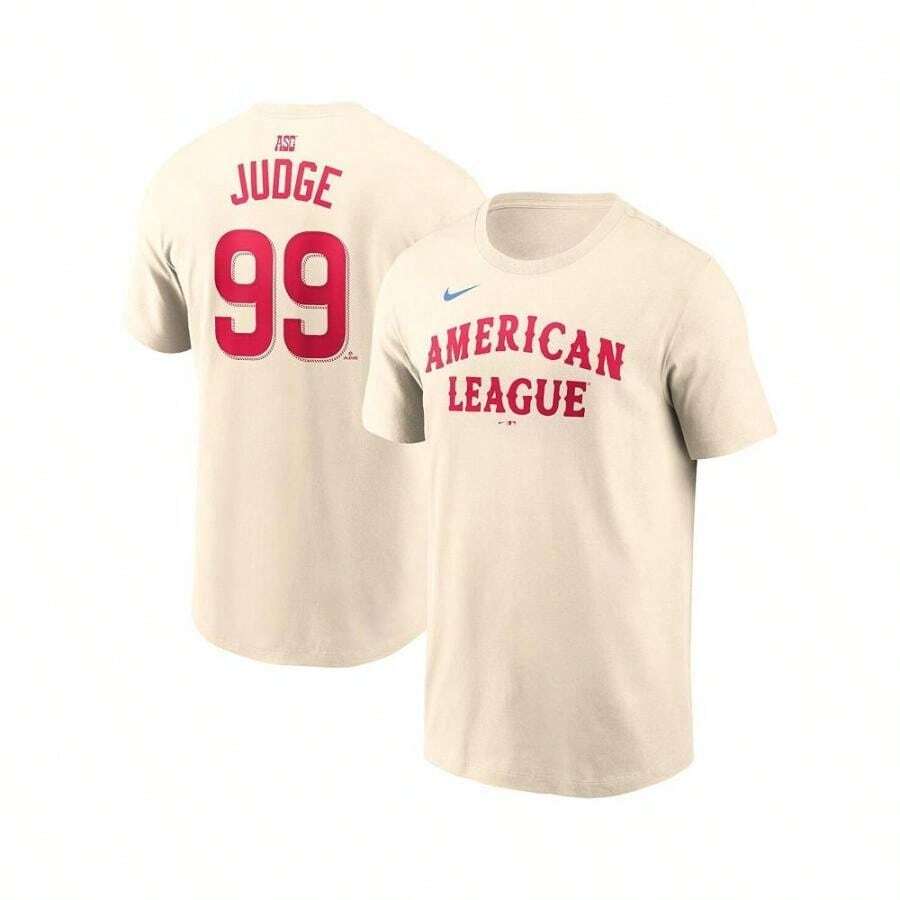 Nike Camiseta con nombre y número de Aaron Judge, Partido de las ...