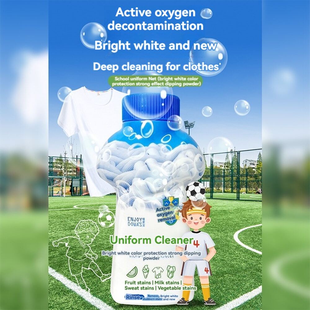 Reactive Oxygen Stain Removal Powder Natural Oxygen Brightener Stain ...