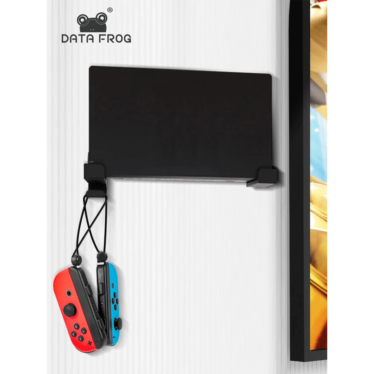 DATA FROG Muursteun Houder Ringen Hanger Muurstandaard Compatibel met ...