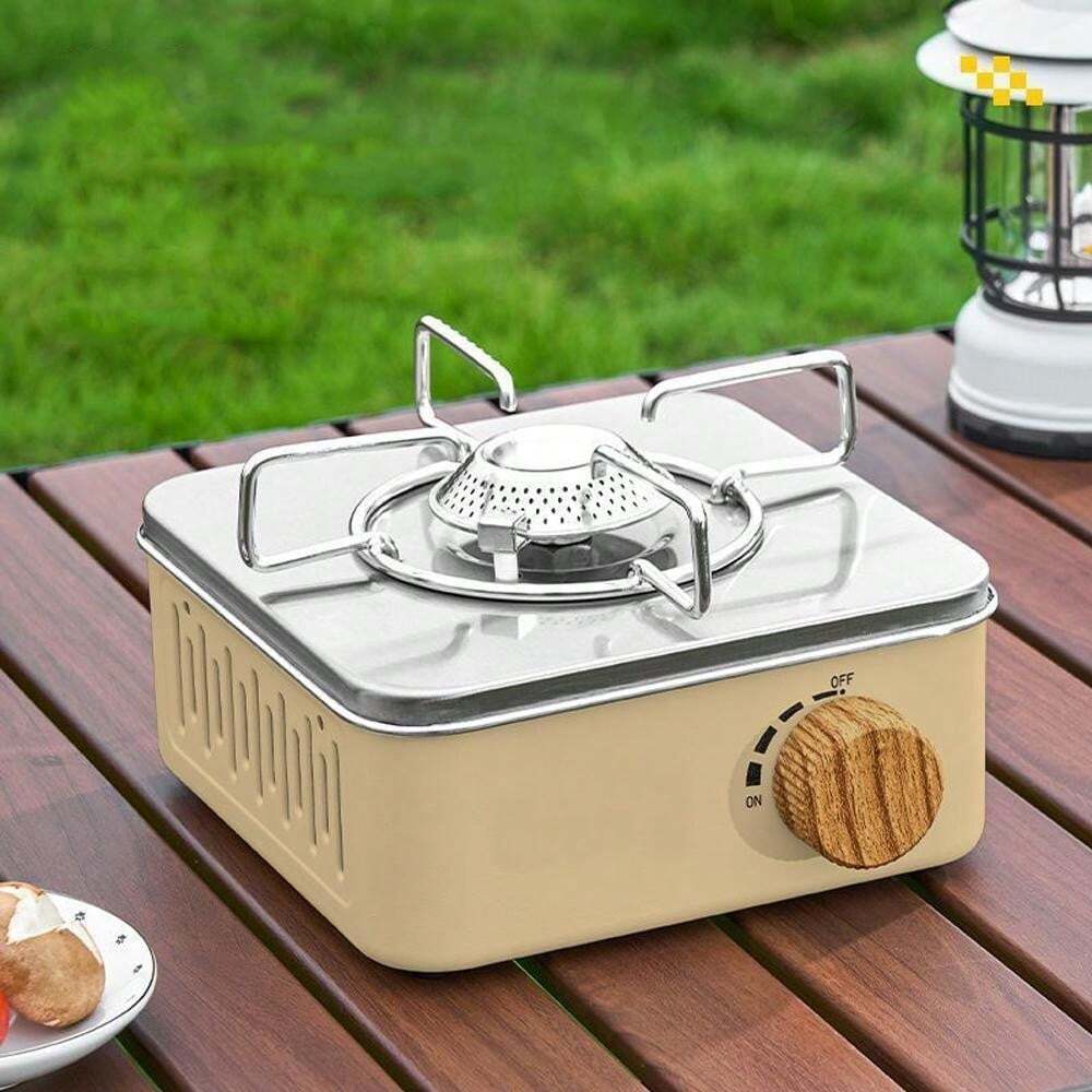Quemador mini para exteriores/camping, estufa portátil de butano para ...