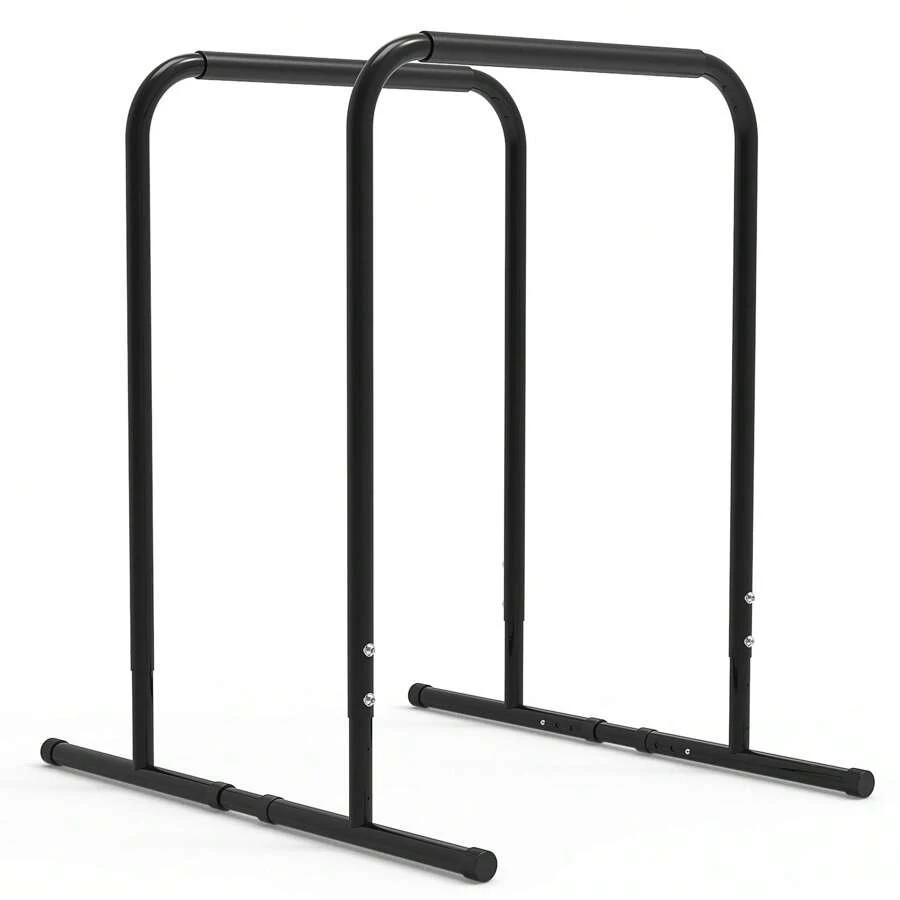 Leikefitness Pull Up Dip Station Strength Training Dip Stands Station ...