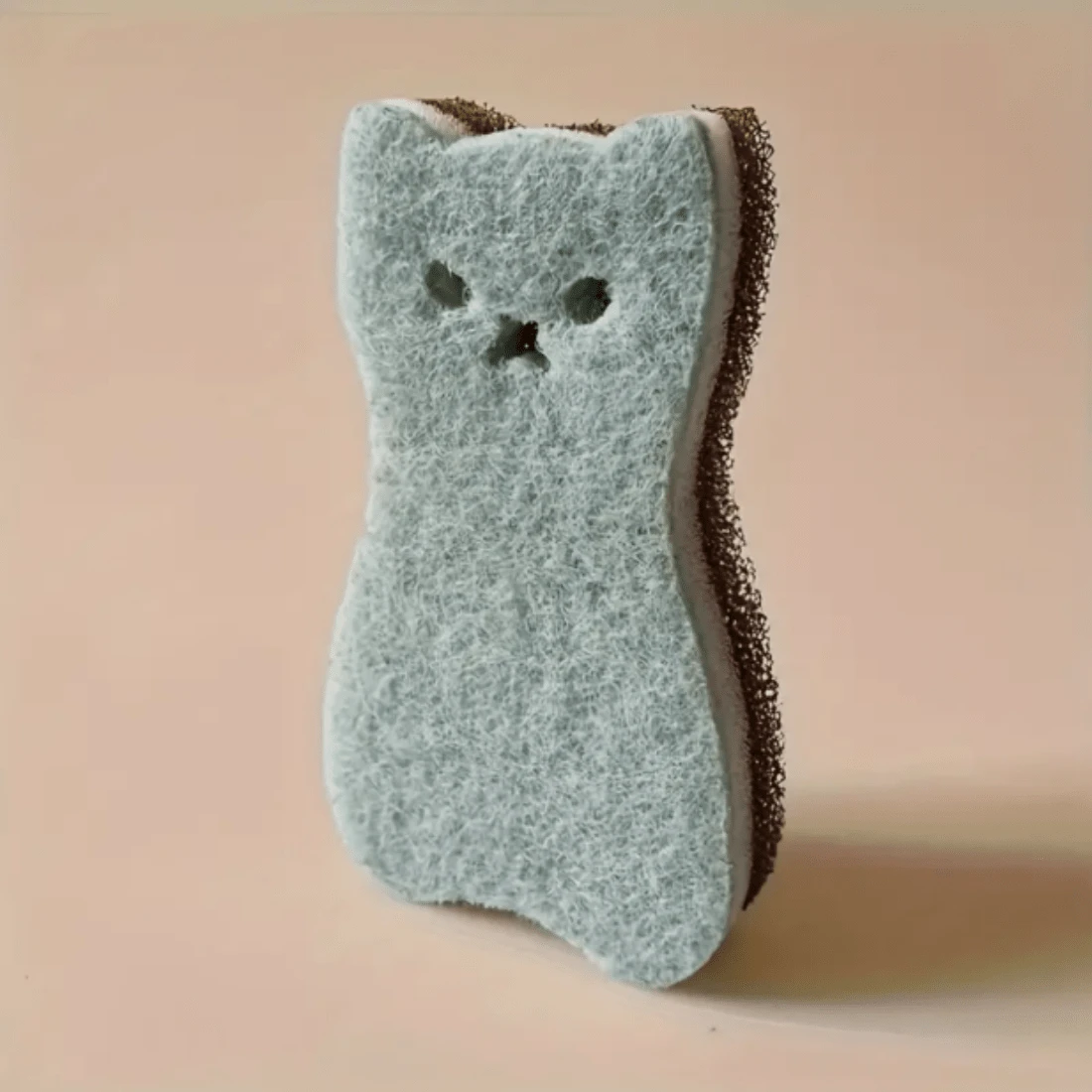 Heavy-Duty Kitchen Sponges - Multi-Purpose, Triple-Layer Cat Design For ...