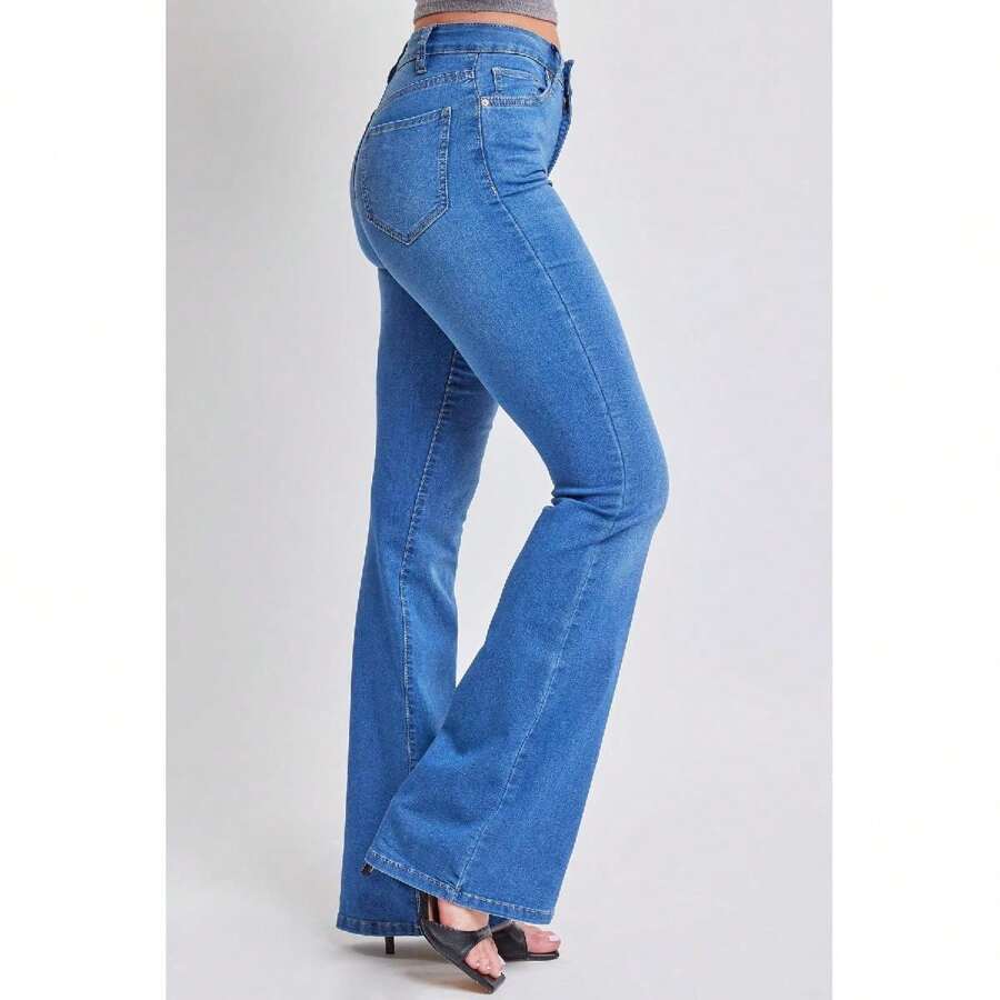 Women's Essential Hyperdenim Flare Jeans - Long & Regular Inseam ...