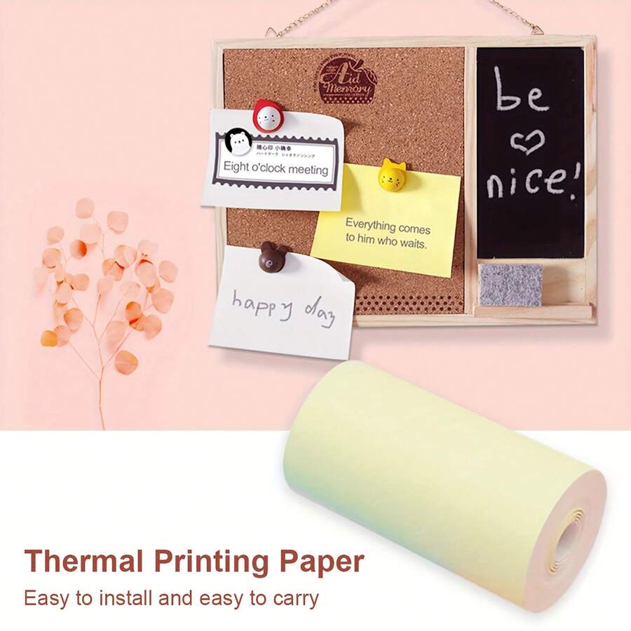 13 Roll Papers For Mini Printer For Notes, Photos, Stickers, Labels ...