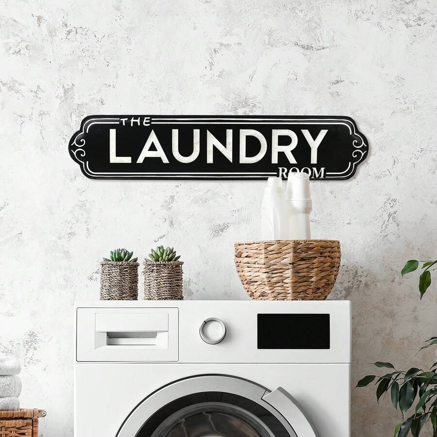 Laundry Door Sign Laundry Signs For Laundry Room | SHEIN USA