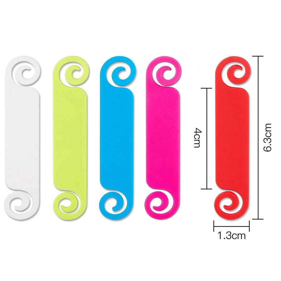 50 Pieces Cable Tags Cable Management Labels Multicolor Cable Labels ...