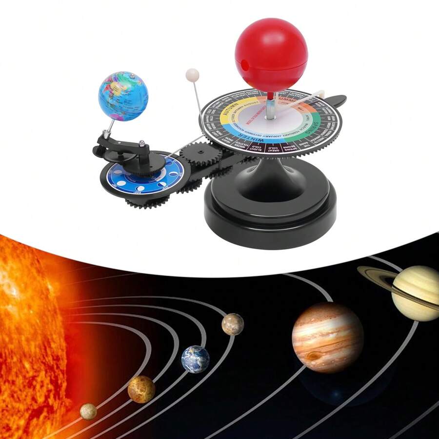 Earth Moon Sun Orrery Model DIY Earth Moon Orbital Planetarium,Creative ...
