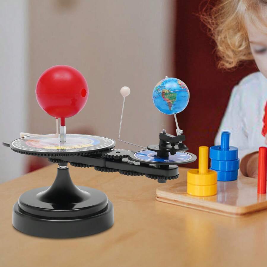 Earth Moon Sun Orrery Model DIY Earth Moon Orbital Planetarium,Creative ...
