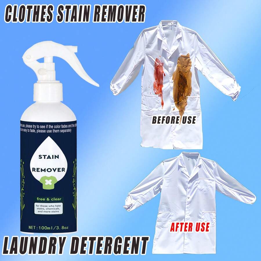 Fabric Rust And Stain Remover Multi-Effect Laundry Detergent For ...