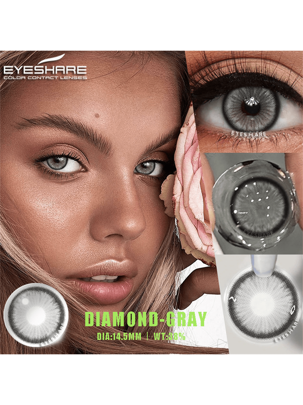 Eyeshare Soft Contact Lens Colored Contacts Eye Lens Makeup Eye Color ...