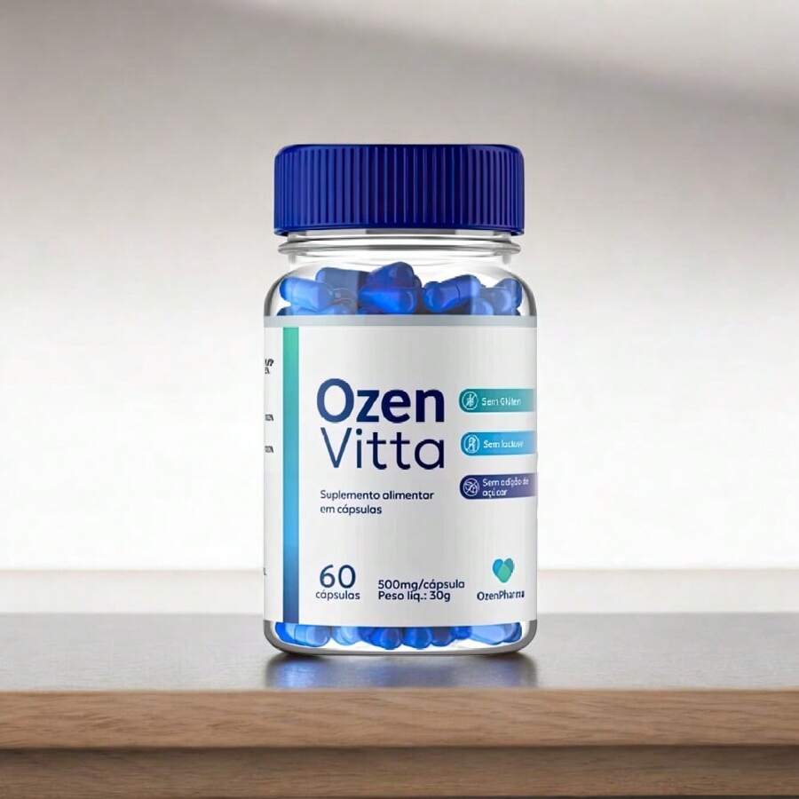 Ozen Vitta - Suplemento Alimentar Natural - Kit com 3 Frascos de 60 ...