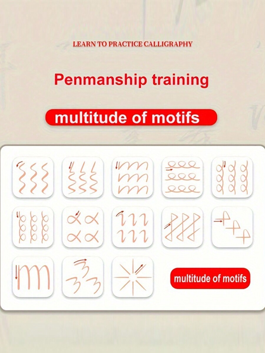 Mastering Chinese Running Script - Hard Pen Calligraphy Practice Book ...