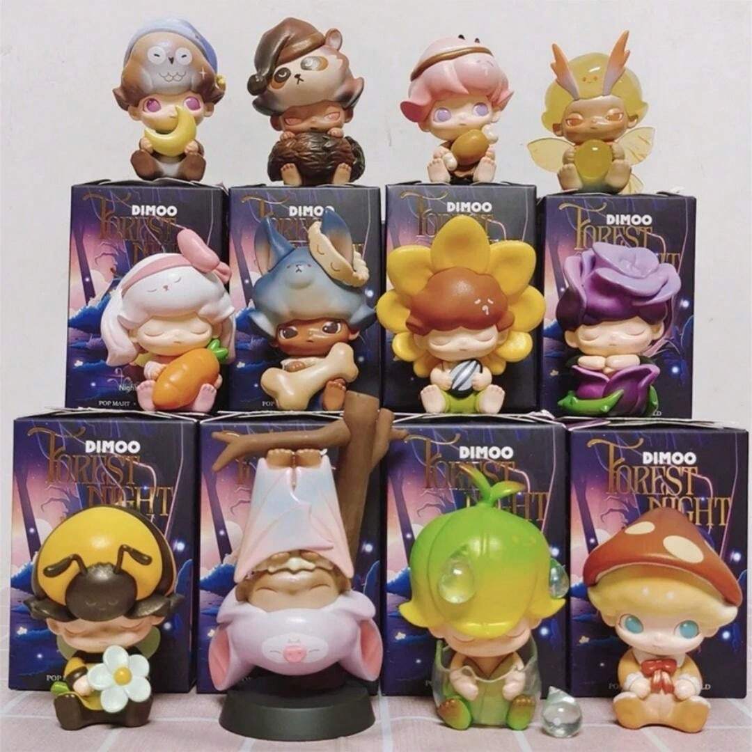 POPMART ブラインドボックス フィギュアトイ DIMOO Forest Night Series、クリエイティブなギフト | SHEIN ...