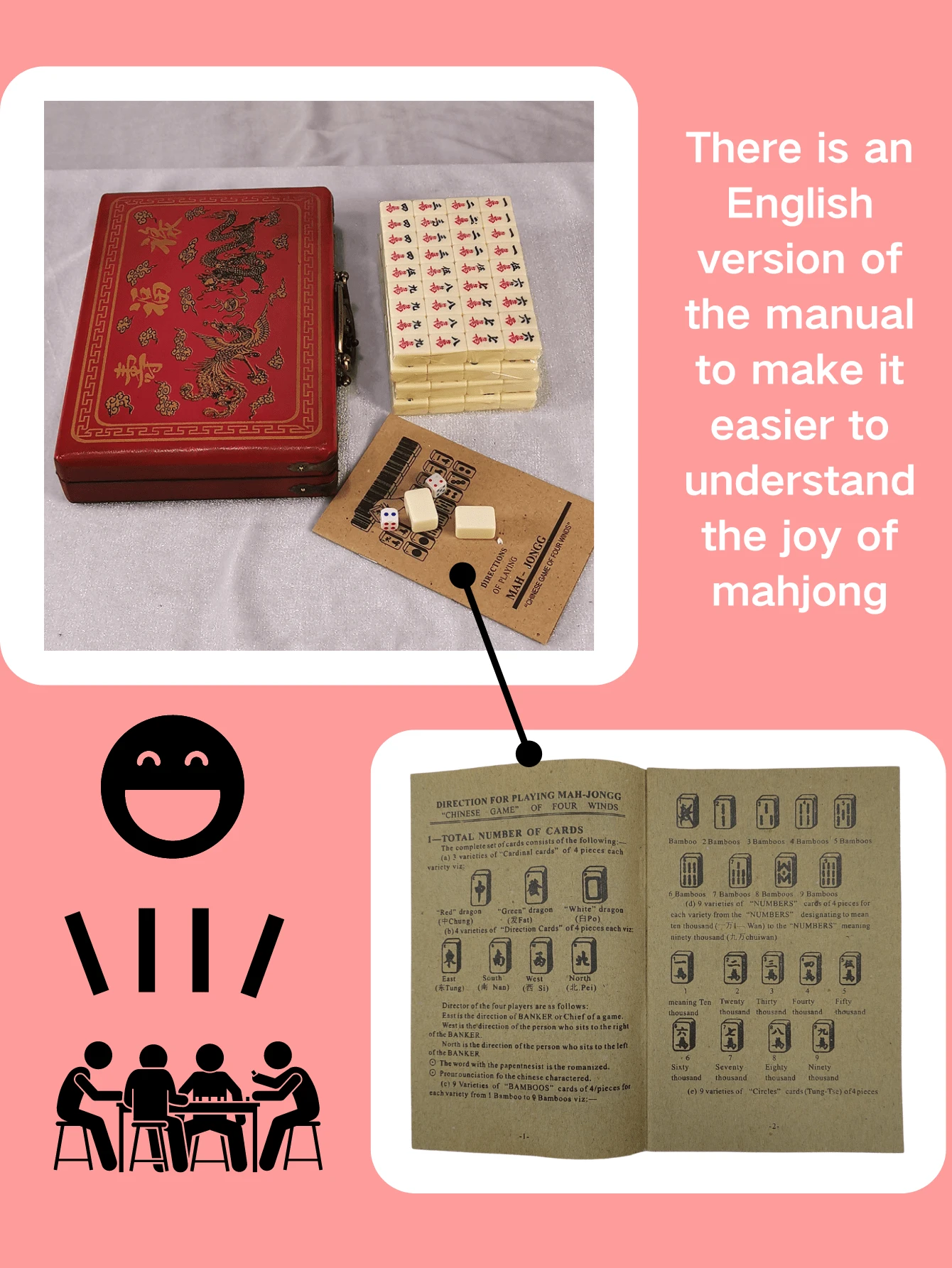 Mahjong Inglês No Exterior, Dormitório Chinês, Entretenimento, Mahjong ...