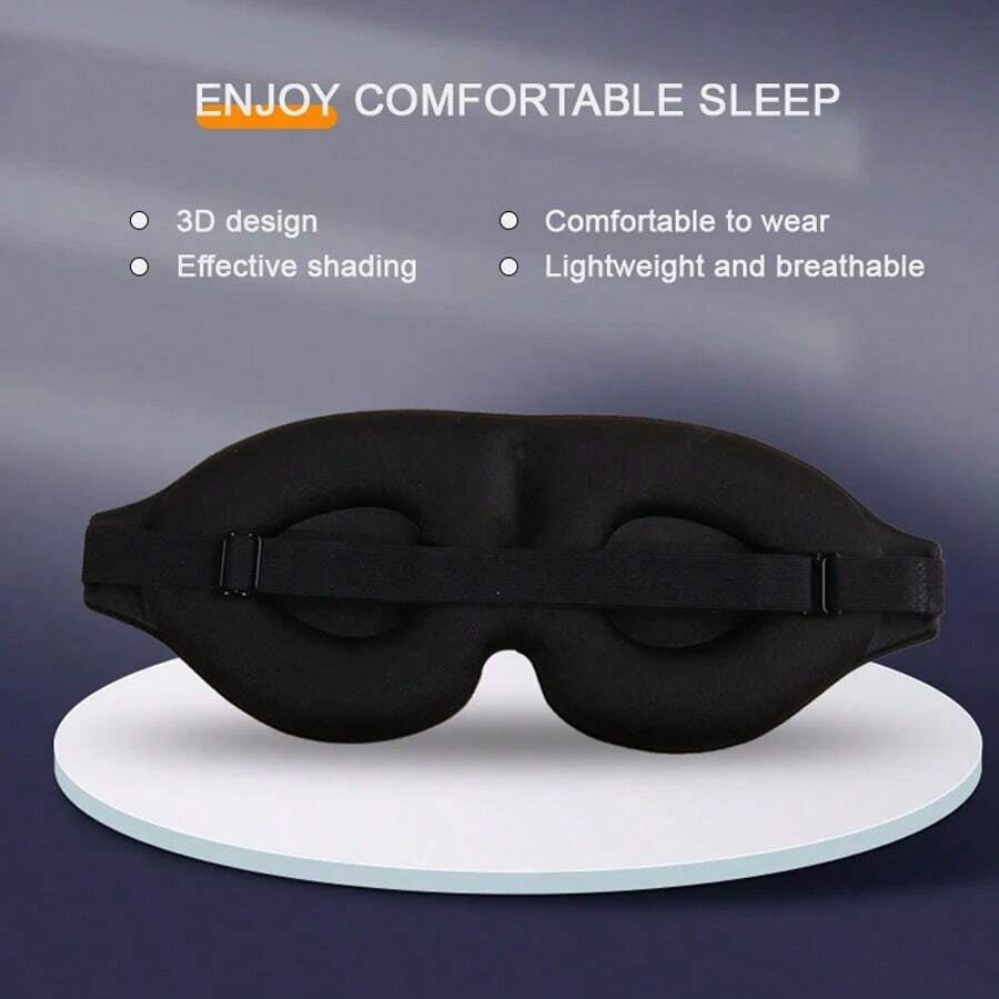 Tcare Eye Mask For Sleeping 3D Contoured Cup Blindfold Concave Molded ...
