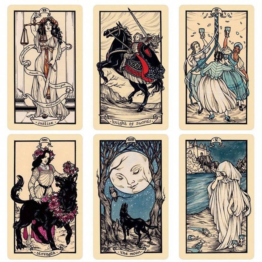 78pcs Waite Tarot Cards, Rider Tarot, And Thoth Tarot Decks - English ...