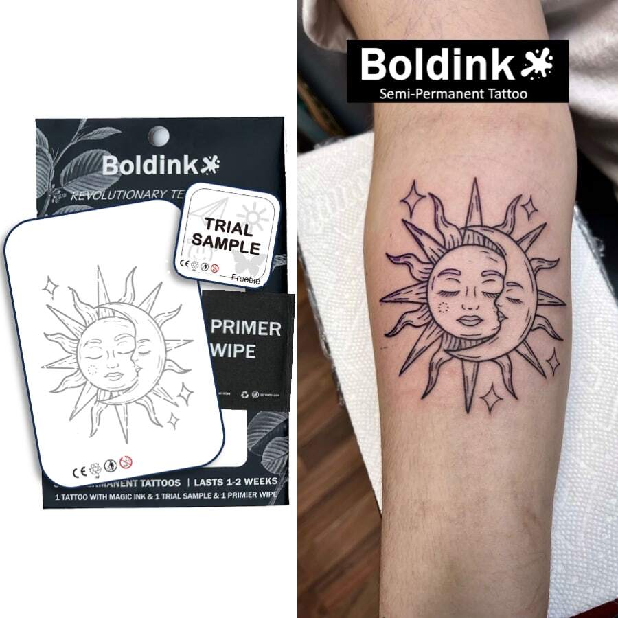 1 Kit Revolutionary Technology Tattoos, Semi-Permanent Tattoos, Angel ...