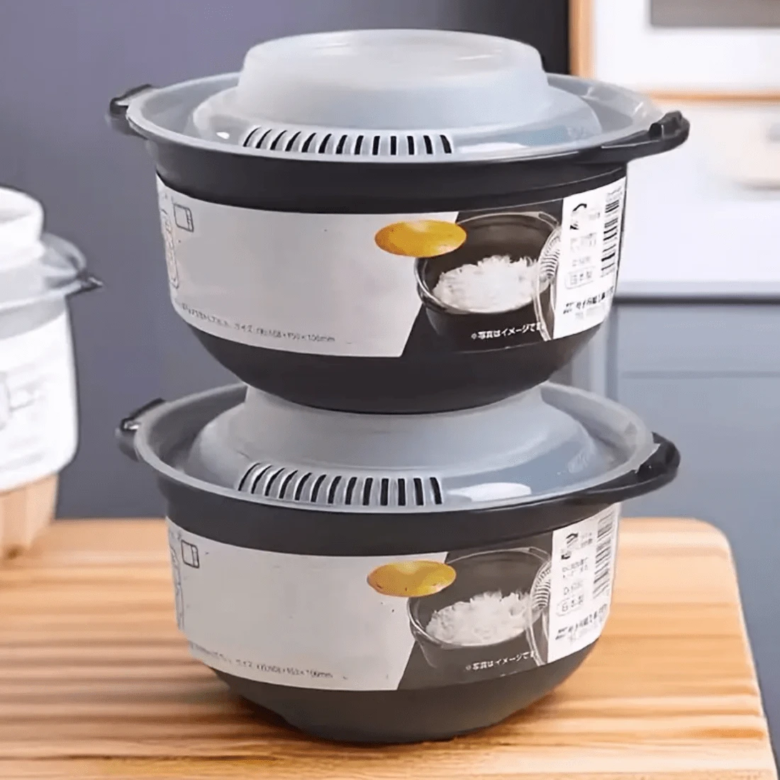 Easy-Use Microwave Rice Cooker - , Non-Stick, 29Oz Capacity - Perfect ...