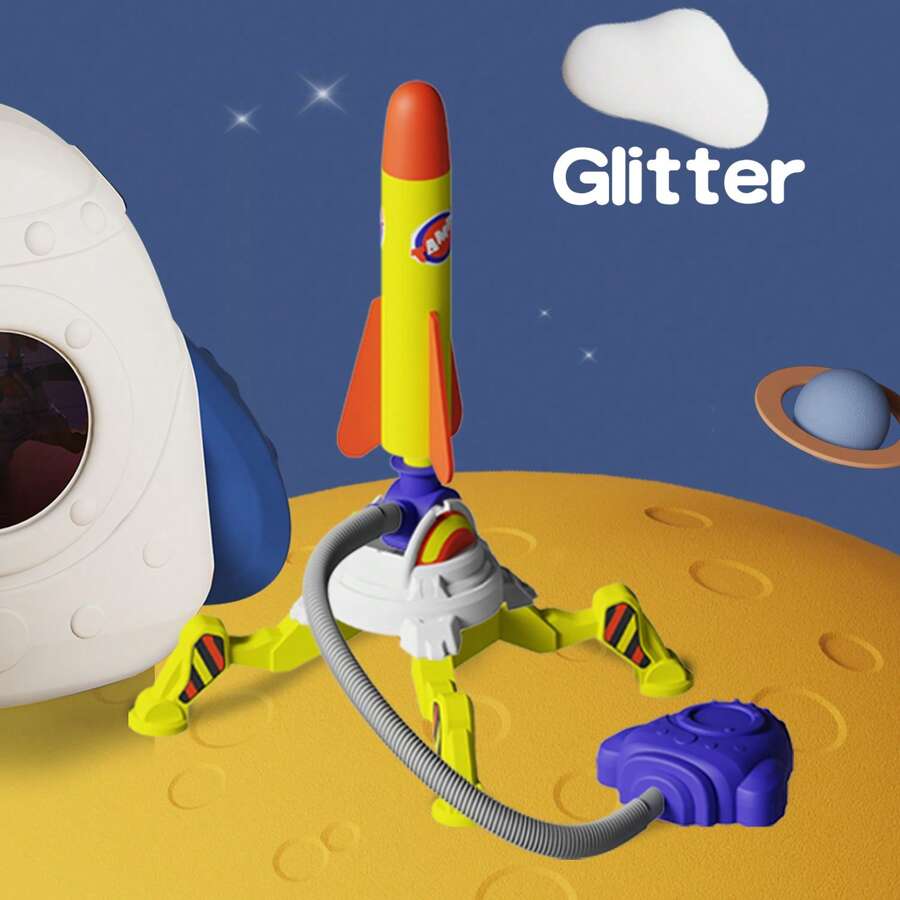 Lanzador de cohetes para niños, 8 cohetes - Lanza hasta 120+ft, juegos ...