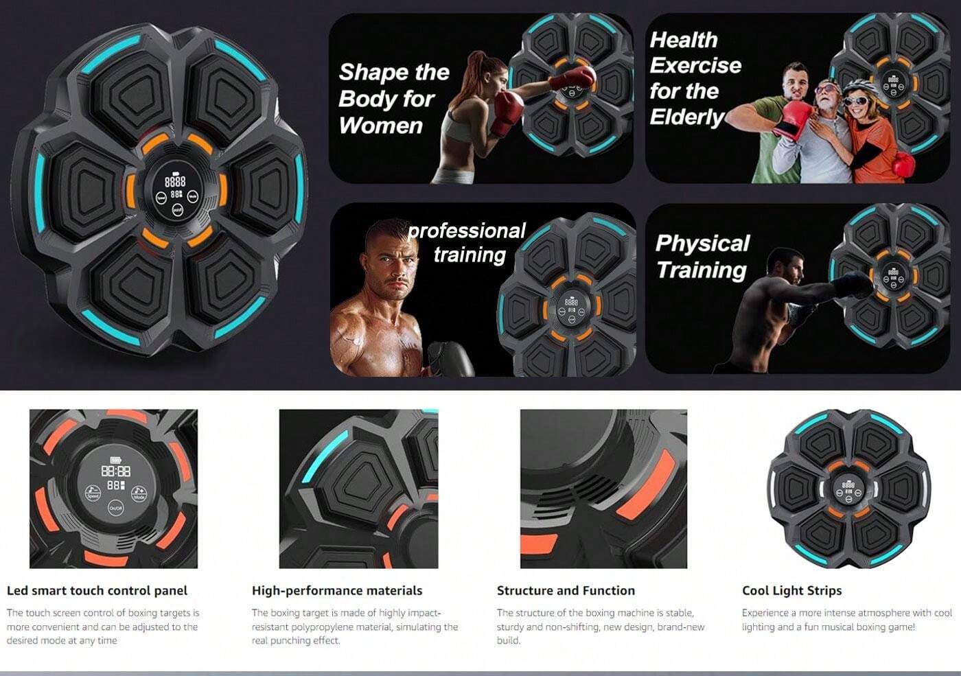 Boxing Targets Are Equipped With Boxing Machines, Timing And Reflex ...