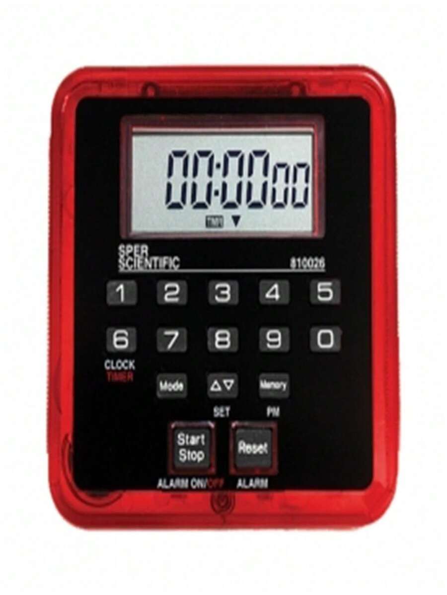 Unbeatablesale Sper Scientific 810026R Count Up & Count Down Timer With ...