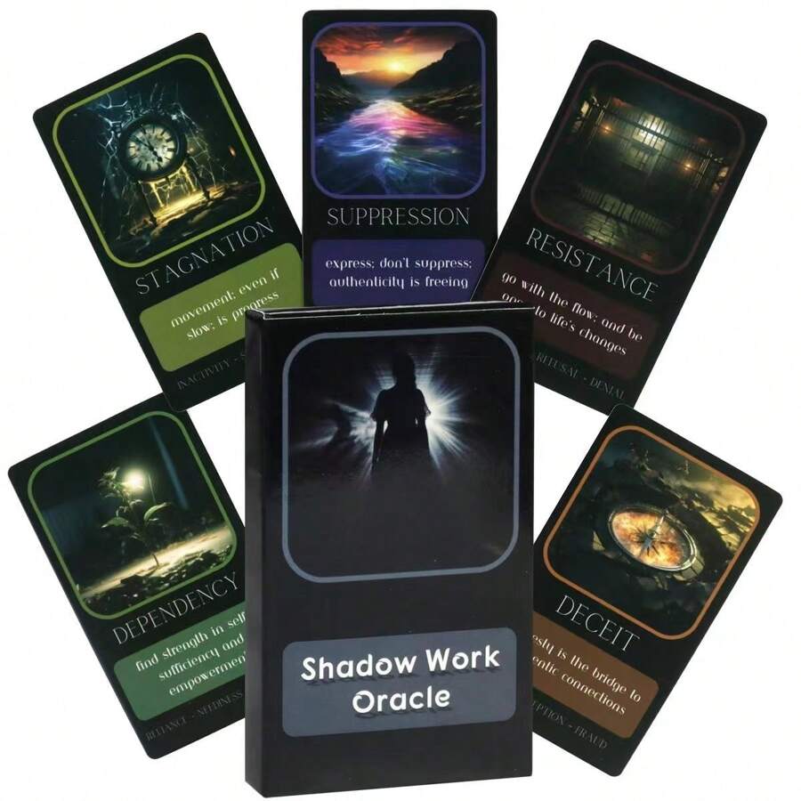 Combo Pack: Shadow Work Oracle, Kuma Chan Moon Cards, Real Life Tarot ...
