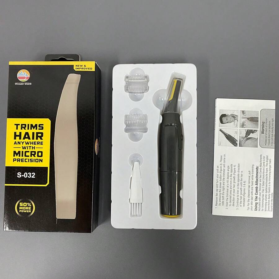 Dynamic Shaver, Trim Blades, Trim Trimmer For Men, Portable Nose, Ear ...