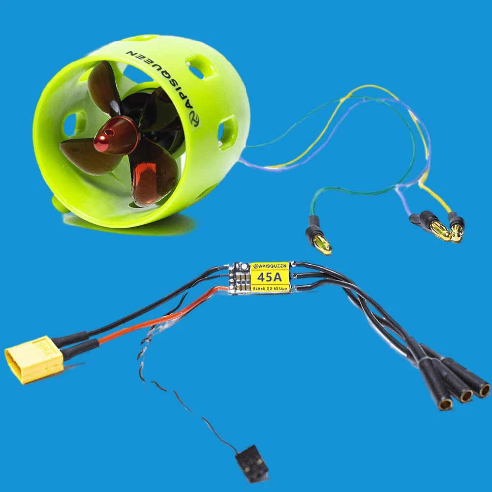 U01 Underwater Propeller With 45A Bidirectional ESC,12V~16V 2Kg Thrust ...