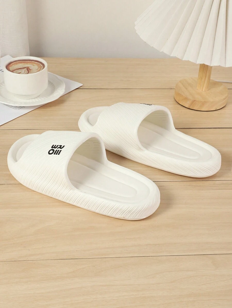 Men's Simple & Lightweight Plastic Slide Sandals | SHEIN USA
