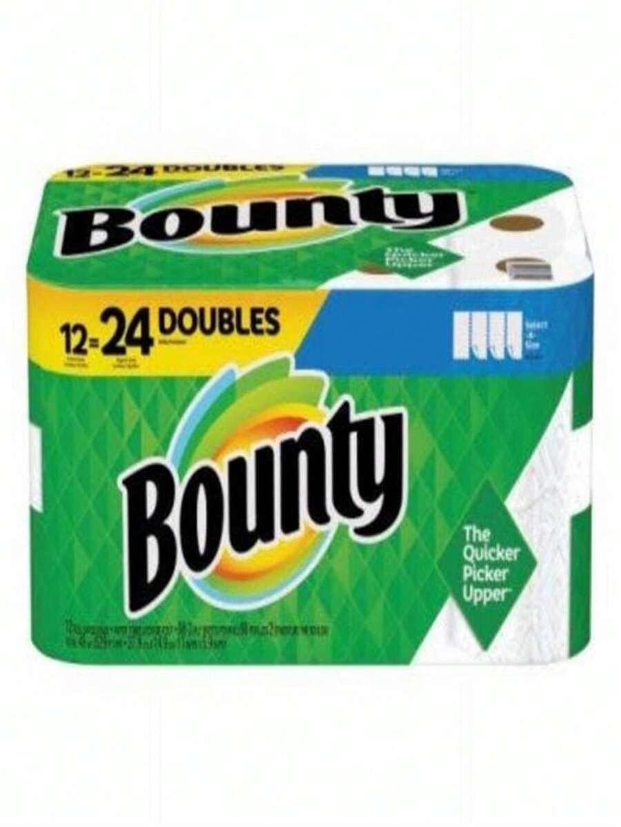 Unbeatablesale Procter & Gamble 106515 Bounty 12 Double Rolls Select-A ...