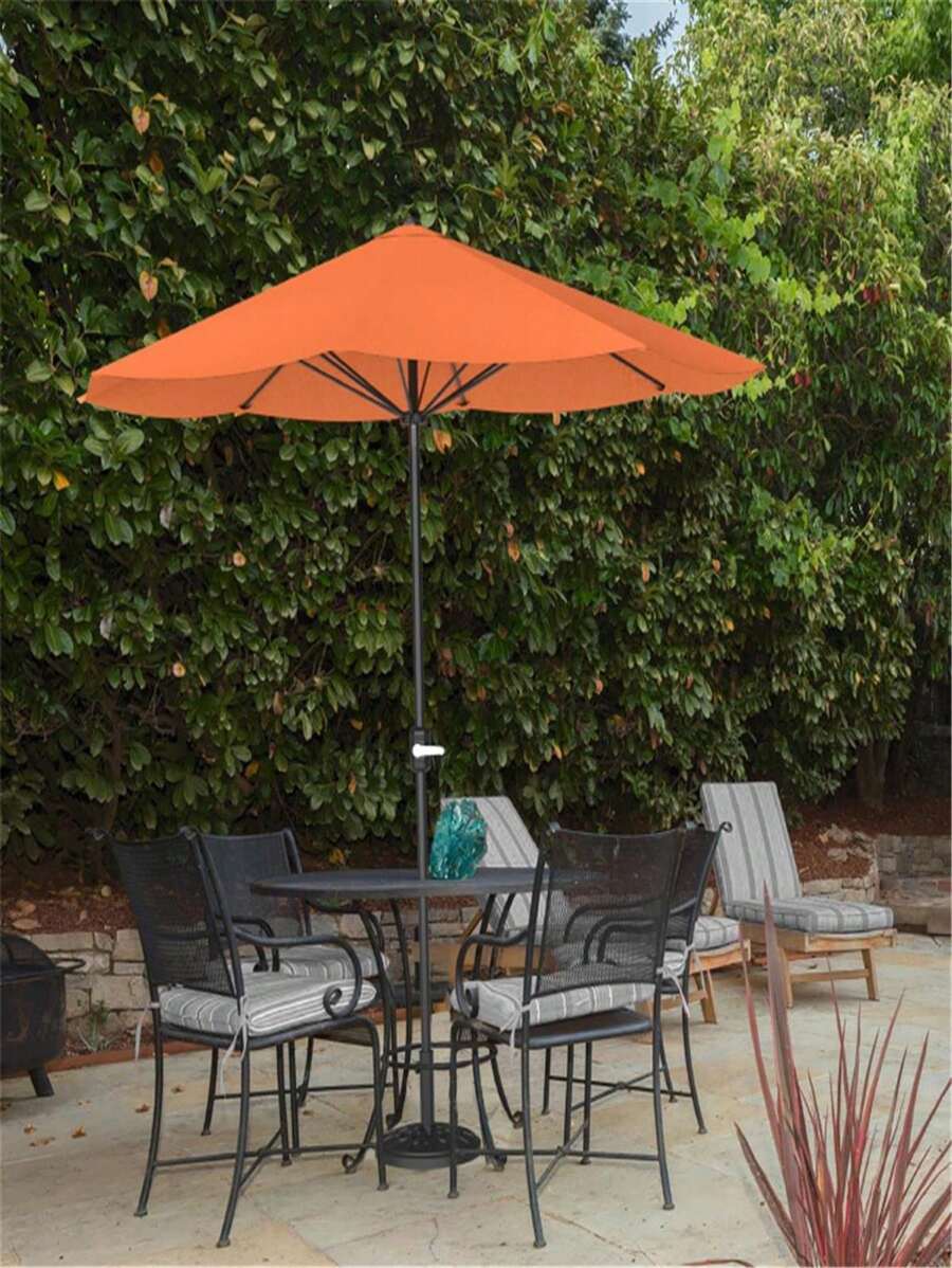 Pure Garden 50-LG1052 Patio Umbrella Outdoor Shade With Easy Crank ...