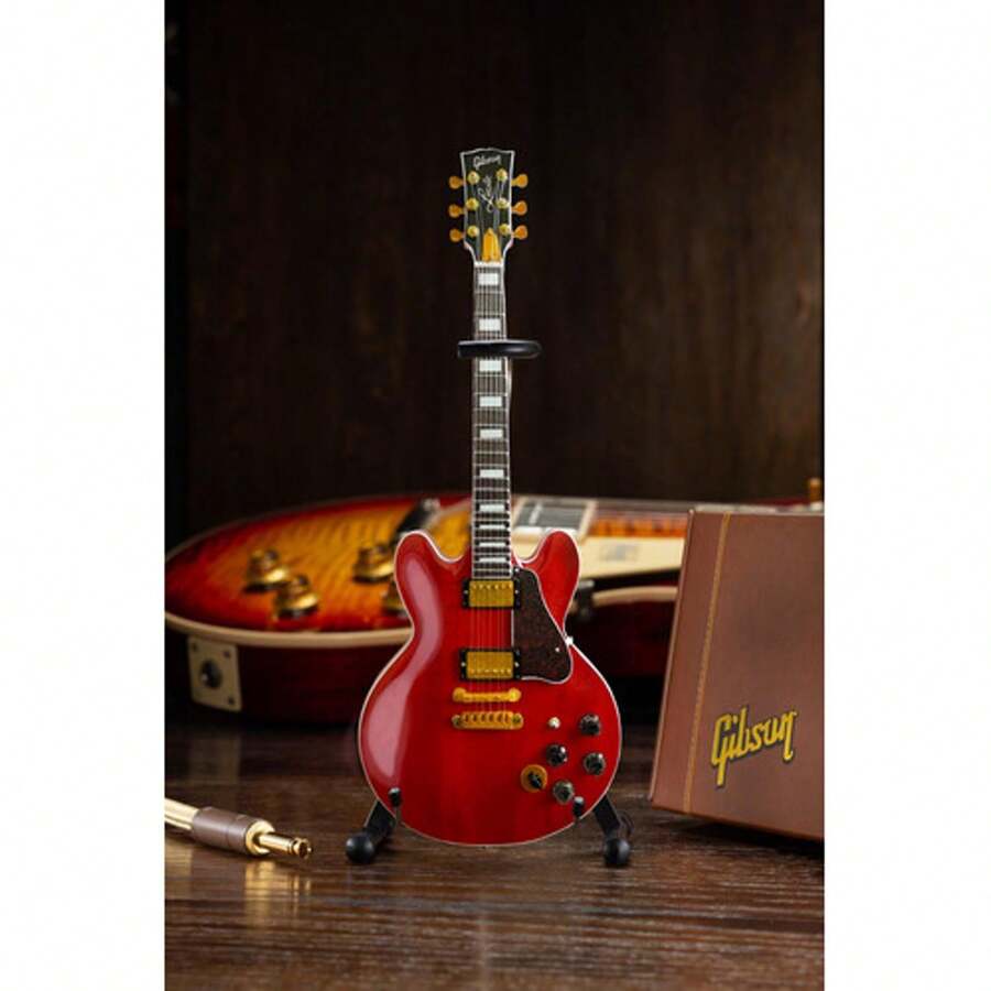 Axe Heaven Bb King - BB King Gibson Cherry ES-355 Lucille Mini Guitar ...