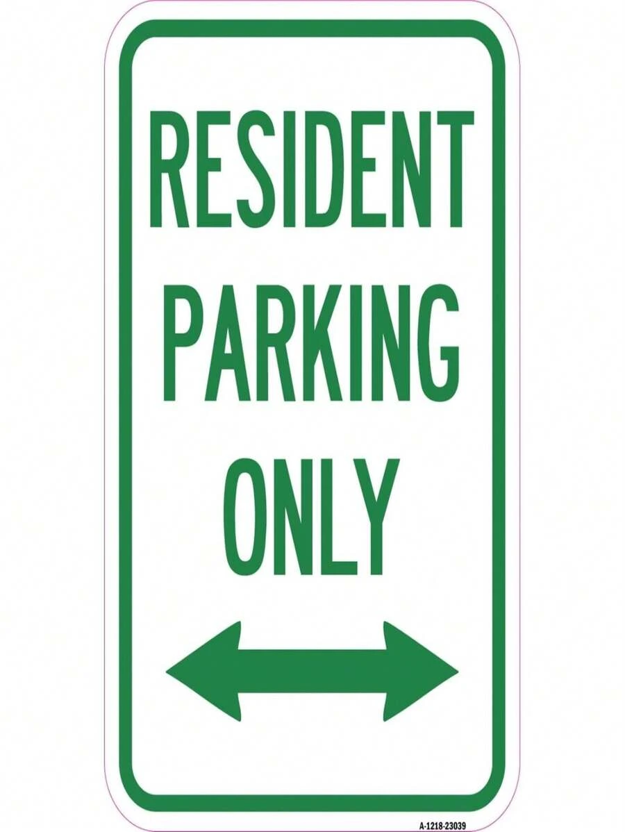 SignMission A-1218-23039 12 X 18 In. Aluminum Sign - Reserved Parking ...