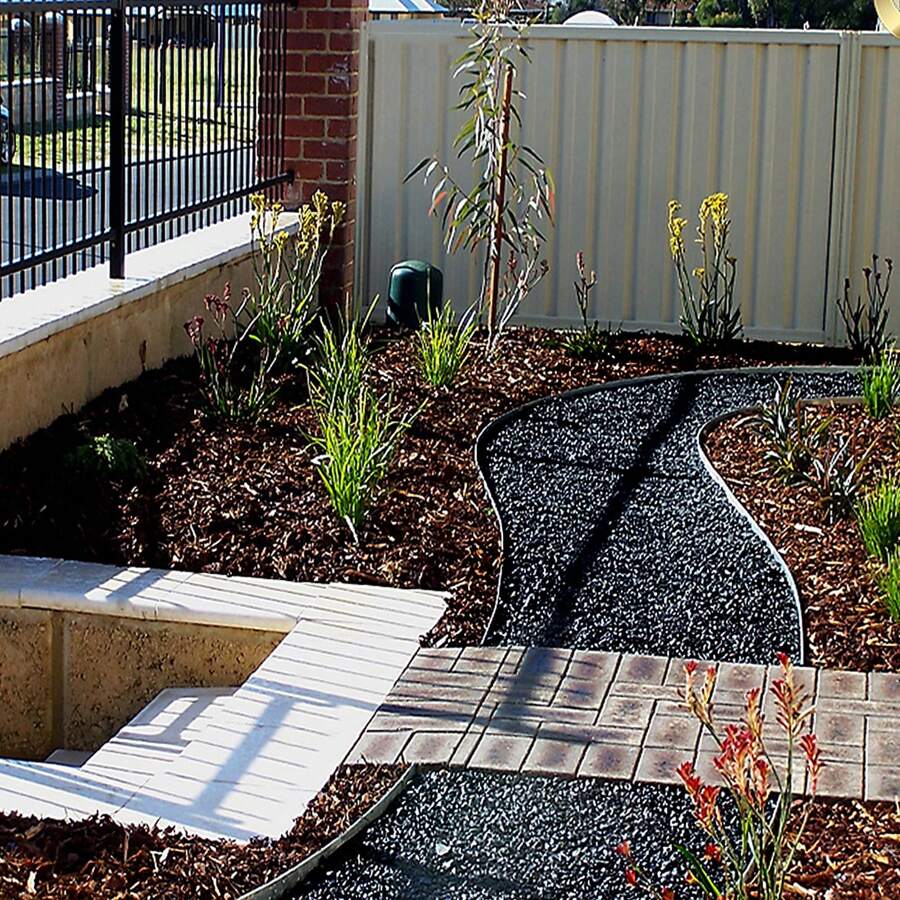 VA-Cerulean 10m Flower Bed Edging Mowing Edge Flexible Flower Bed ...