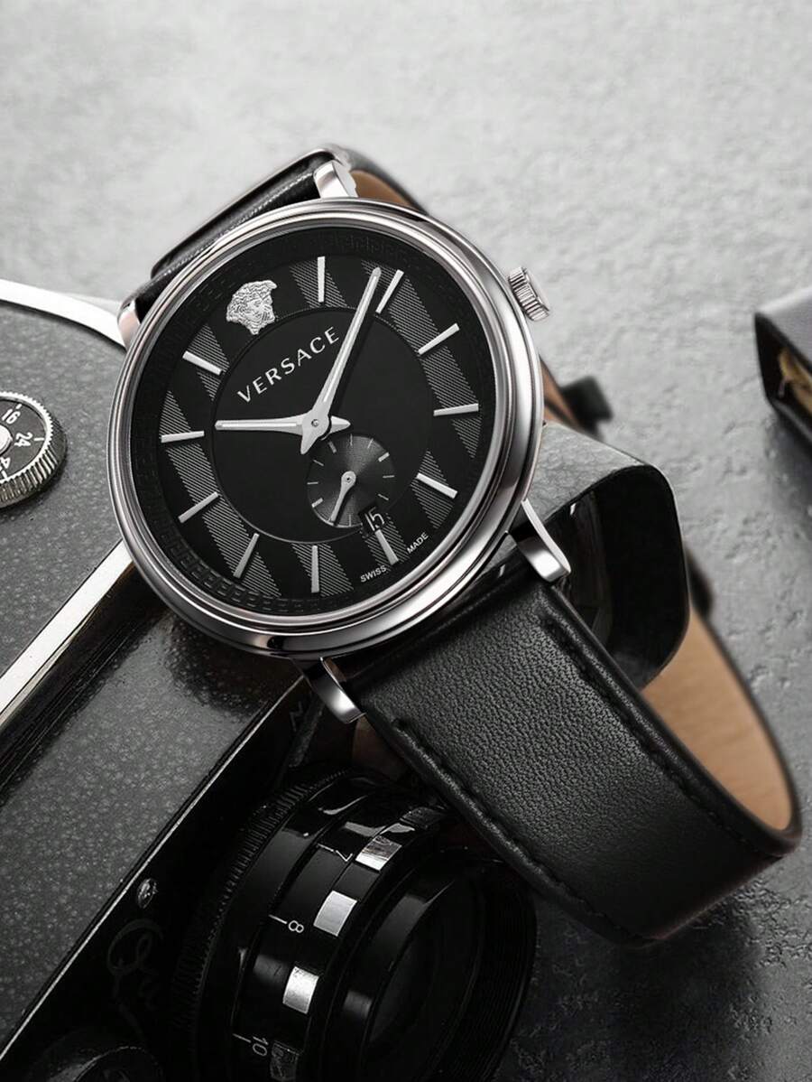 Versace VERSACE Versace Medusa Men's Watch Swiss Genuine Quartz Men's ...