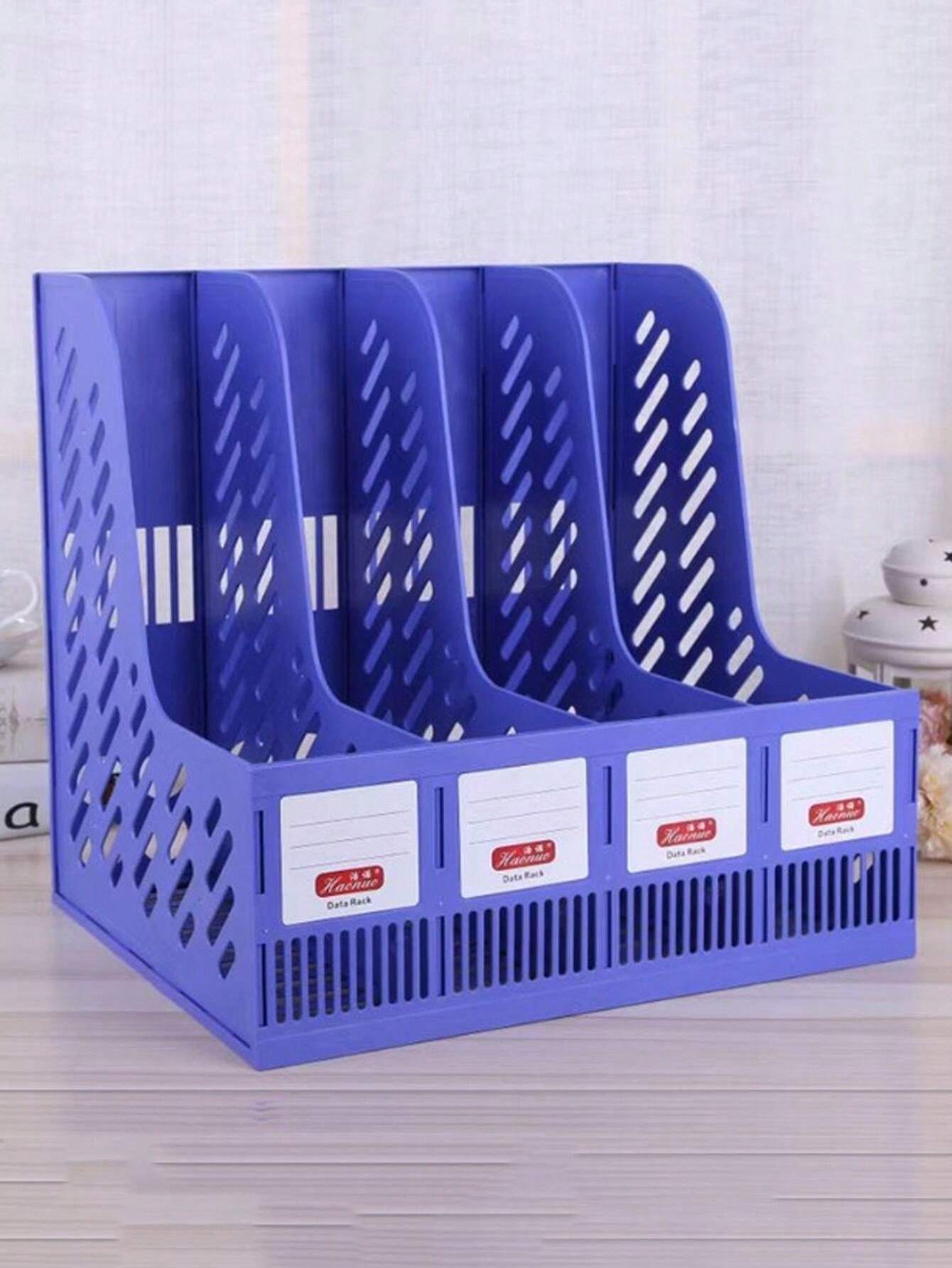 1pc Desktop Bookshelf, Office Supplies Organizer Rack For Books And ...